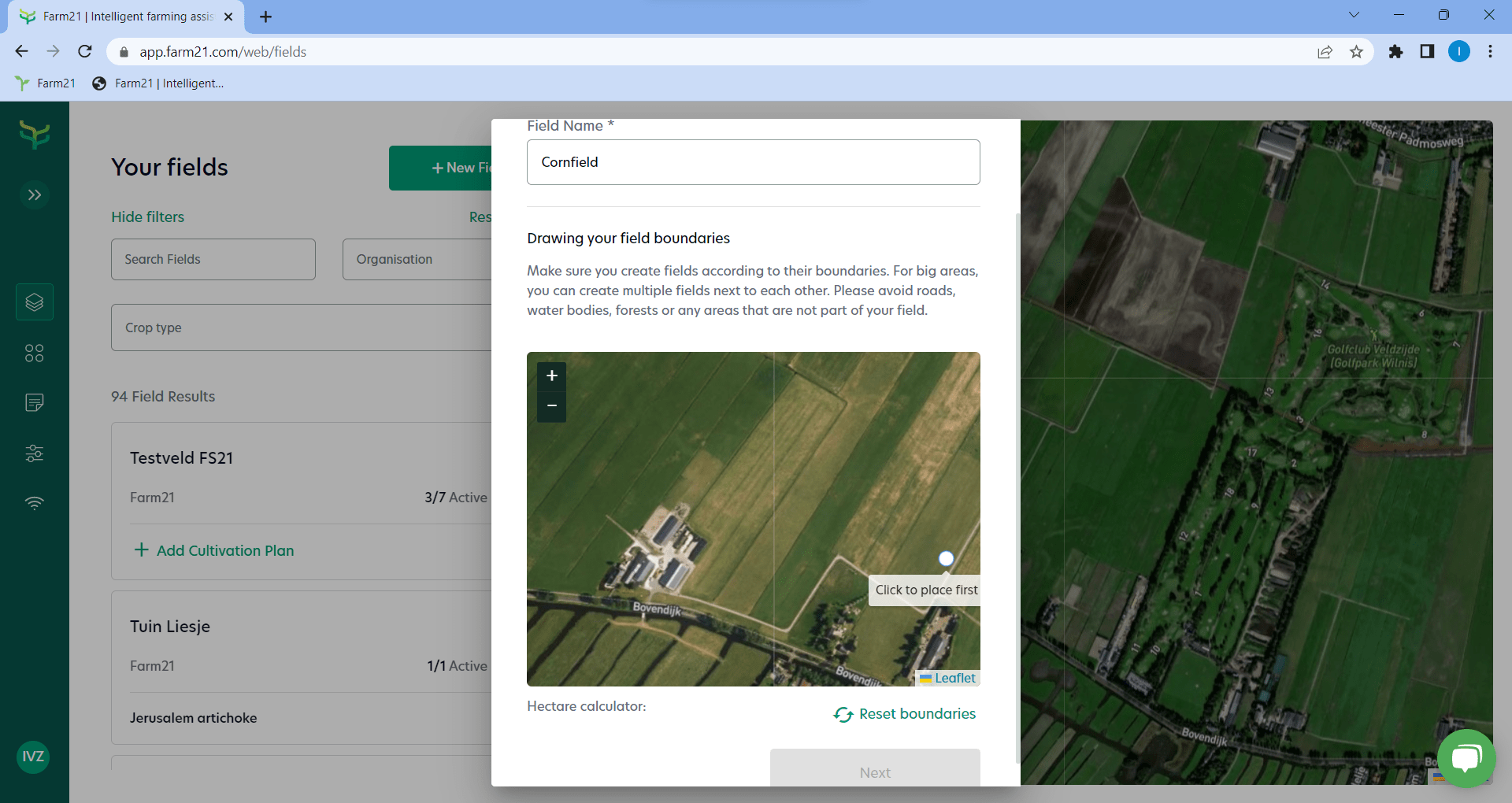 How to add a new field? - Farm21