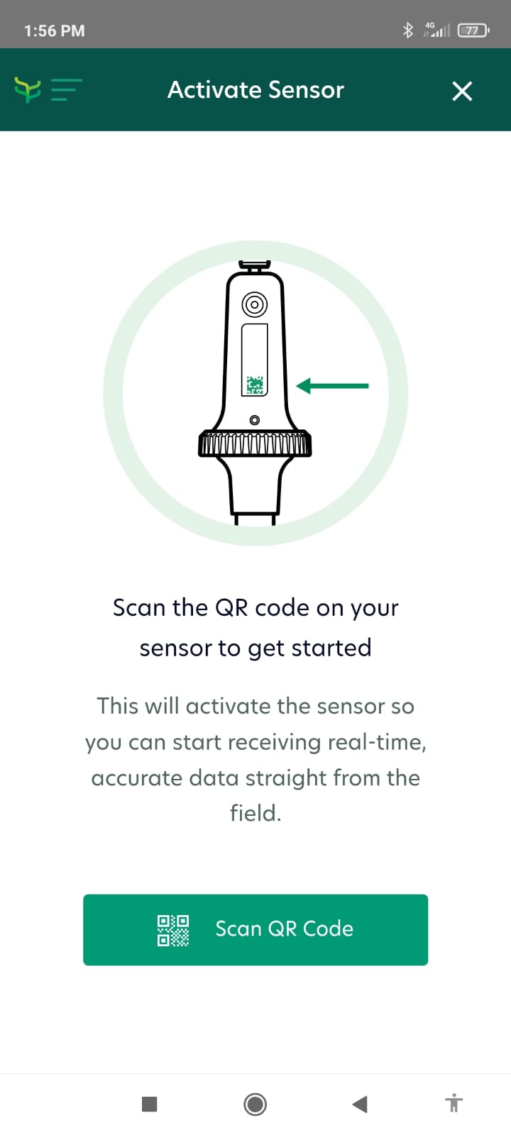 How to activate a sensor? - Farm21