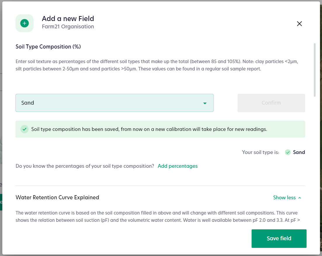 How to add a new field? - Farm21